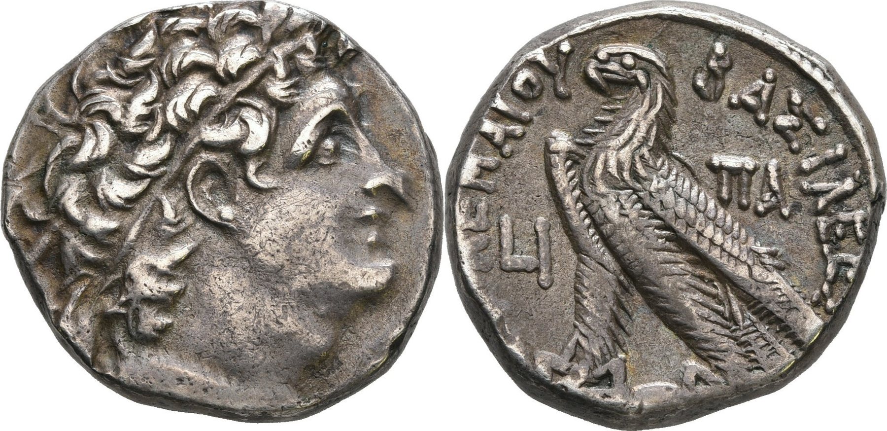 PTOLEMAIC KINGS of EGYPT Paphos Tetradrachme 72-71 Ptolemy XII. 80-51 ...