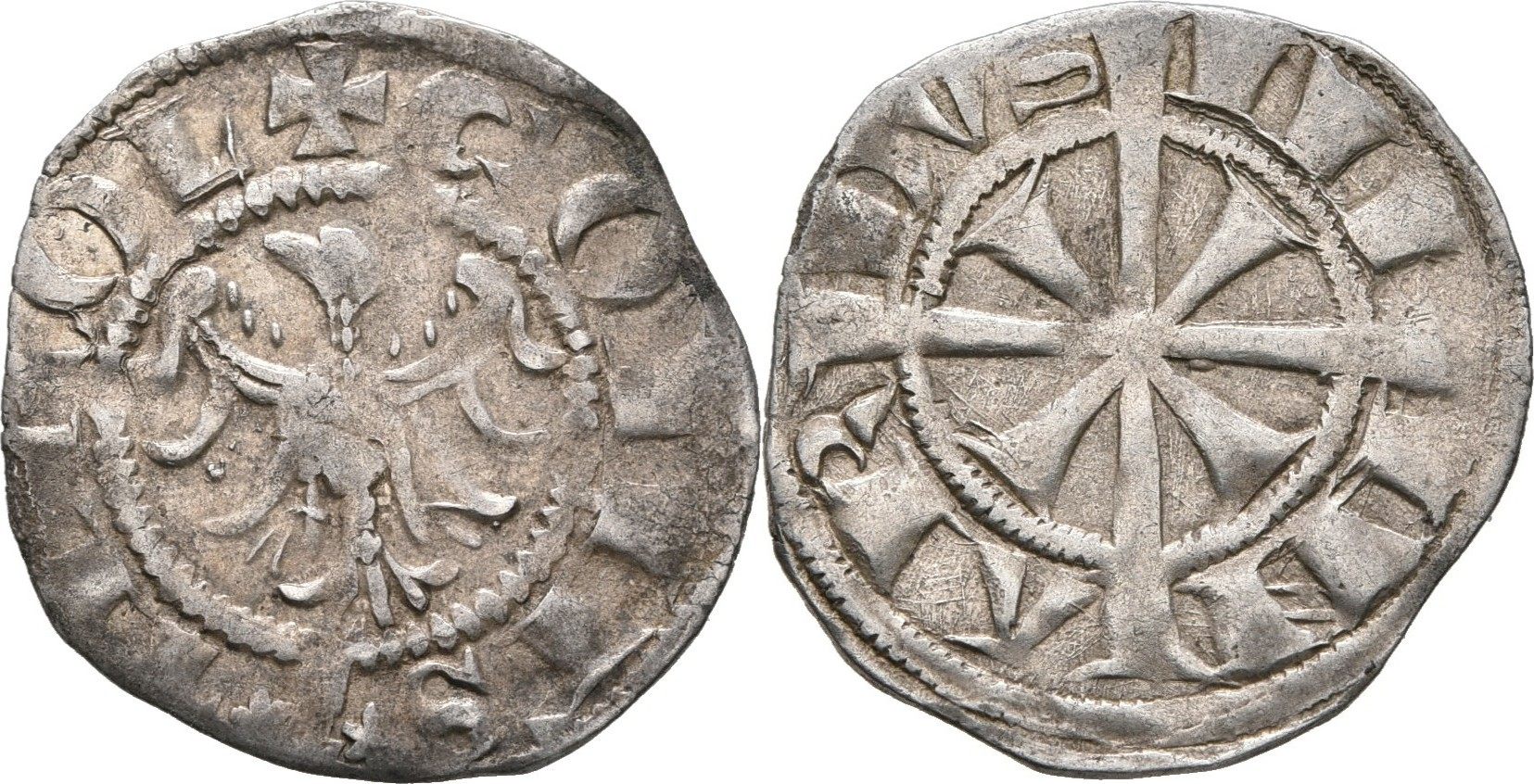 Tirol Meran Kreuzer " Zwanziger " 1274-1306 Meinhard II. und Söhne ...