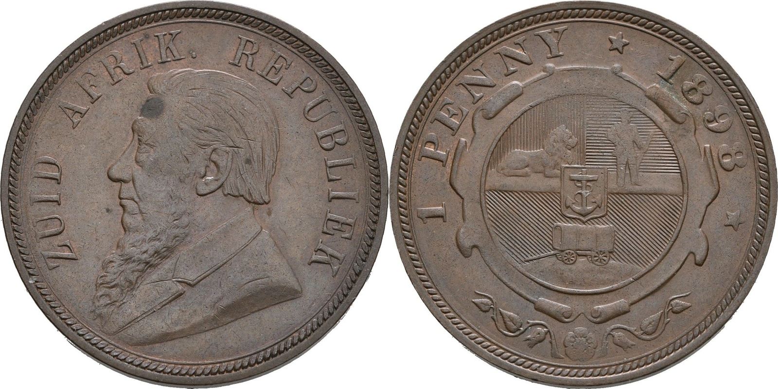 S dafrika Penny 1898 AU MA Shops S dafrika Penny 1898 AU MA Shops