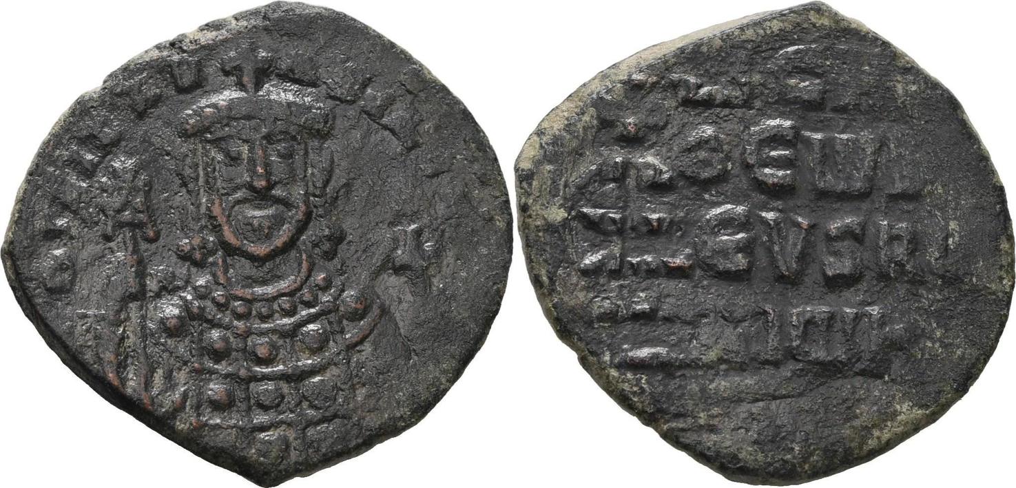 Byzanz Constantinopel Follis Nikephoros II. Phokas, 963-969 VF | MA-Shops