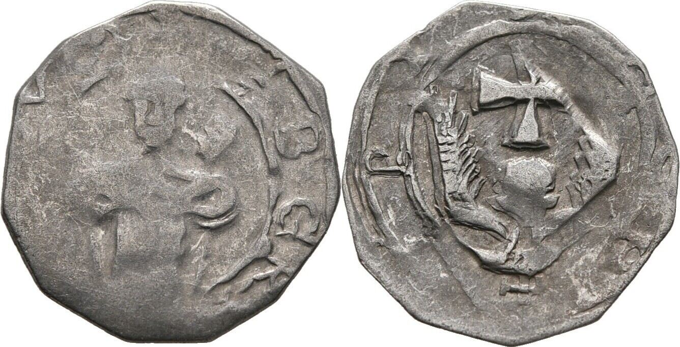 Kärnten Friesach Salzburg Pfennig Eberhard II. von Regensberg, 1200 ...