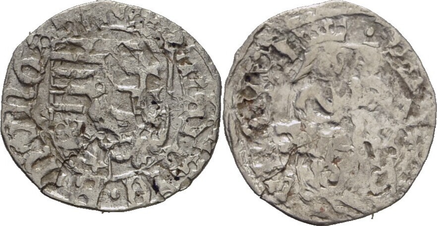 Ungarn Denar 1468-1490. Matthias I. Corvinus, 1458-1490 VF | MA-Shops