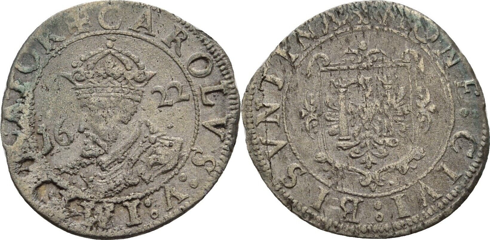 Franche Comte Besancon Carolus 1622 Titel Karl V. VF | MA-Shops