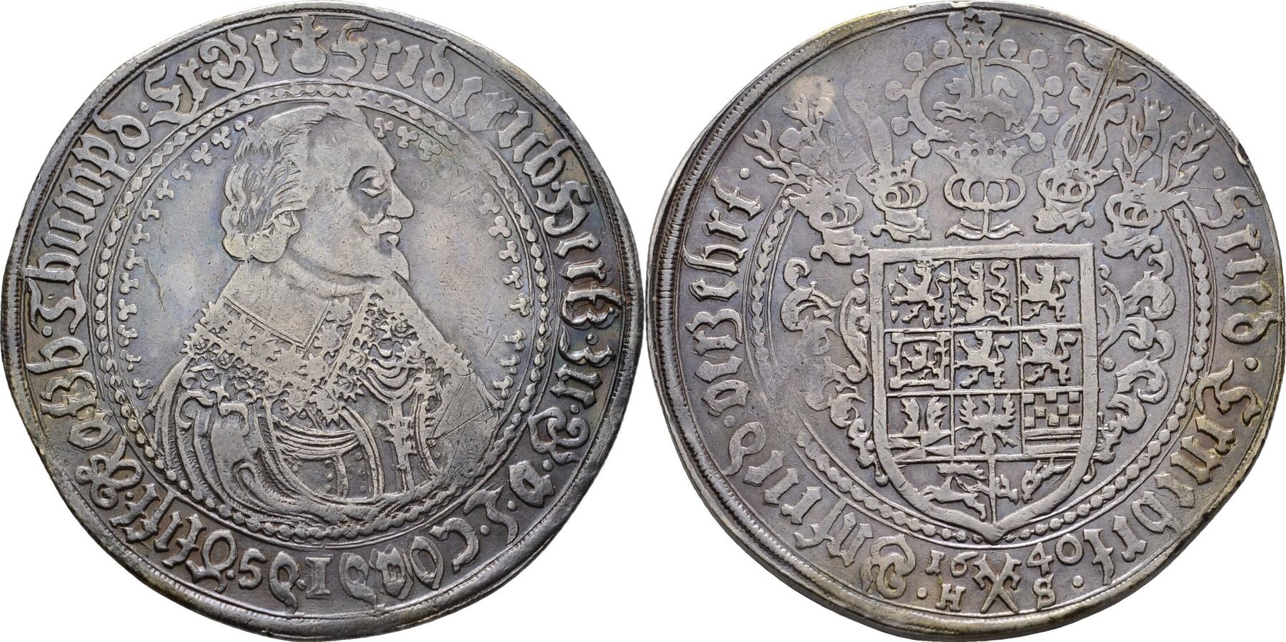 Braunschweig Lüneburg Celle Taler 1640 Friedrich, 1636-1648 VF | MA-Shops