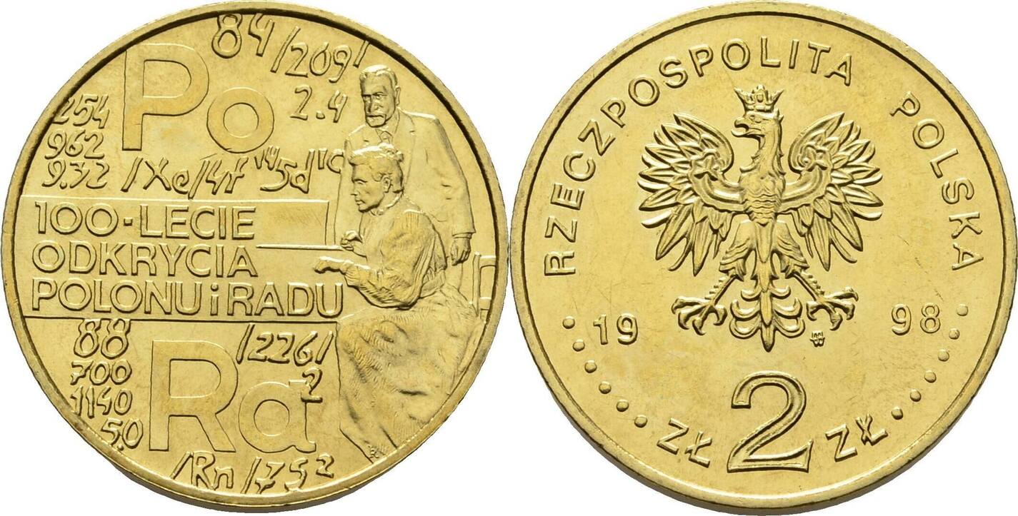 Polen 2 Zloty 1998 AU | MA-Shops