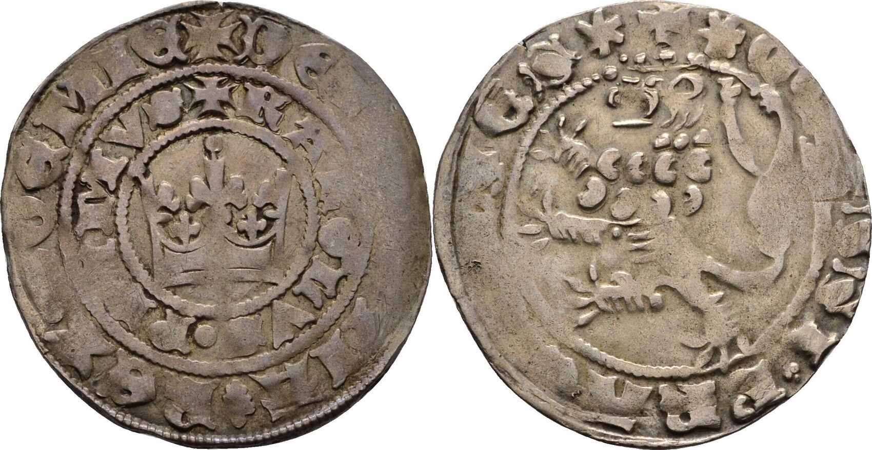 Böhmen Kuttenberg Prager Groschen Karl IV., 1346-1378 VF | MA-Shops