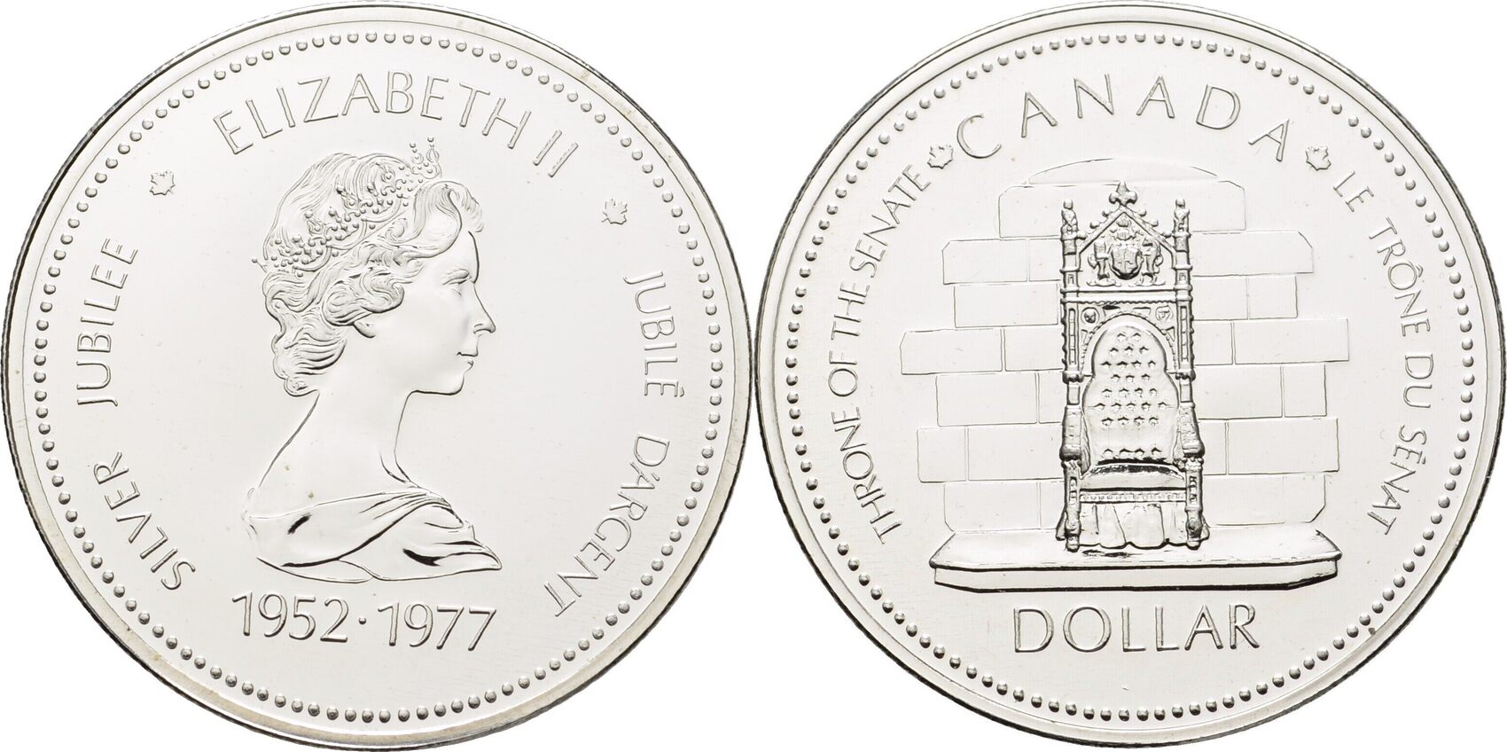 Canada Dollar 1977 Elizabeth II. UNC | MA-Shops