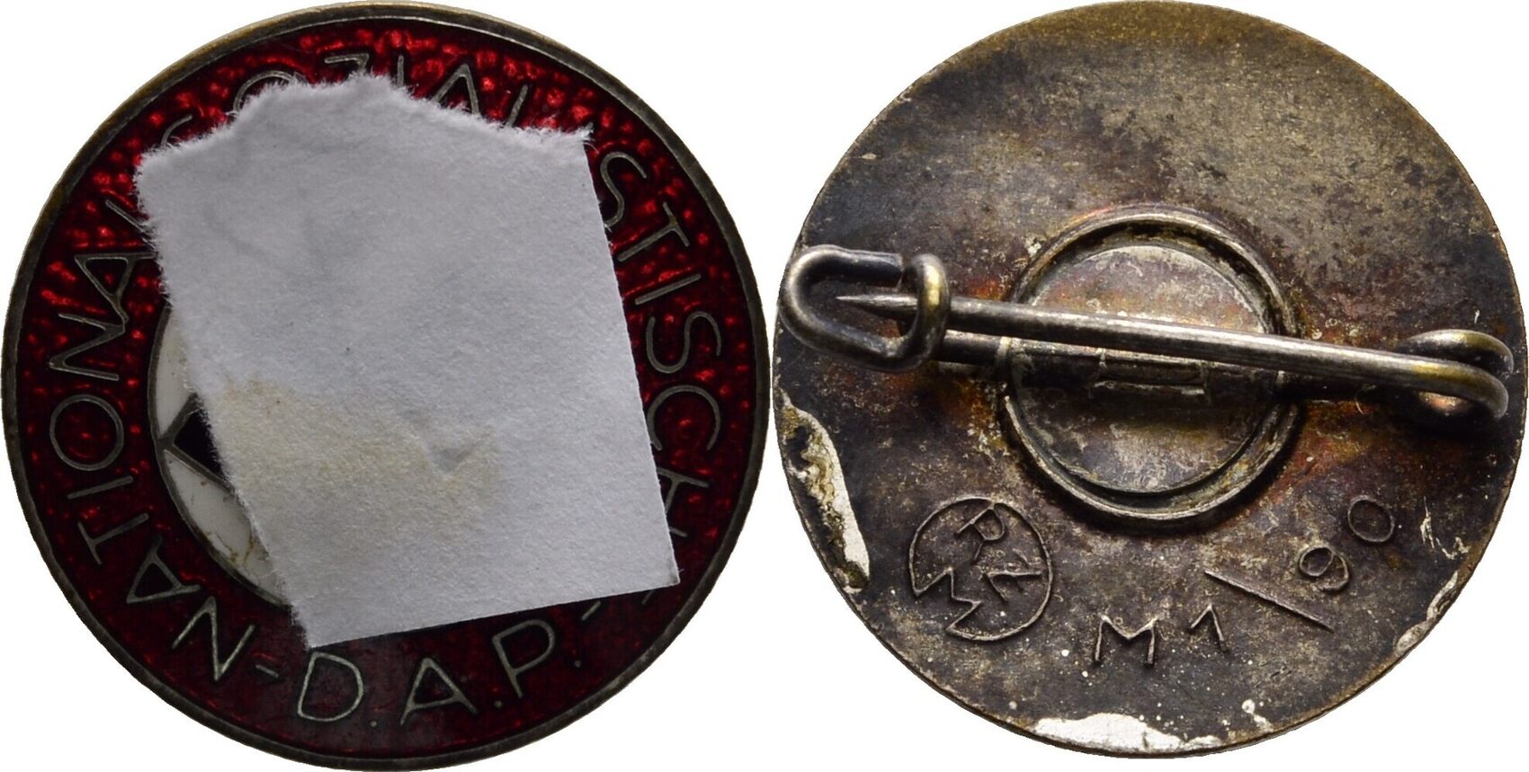 Deutsches Reich 1933-1945 NSDAP Parteiabzeichen getragen | MA-Shops