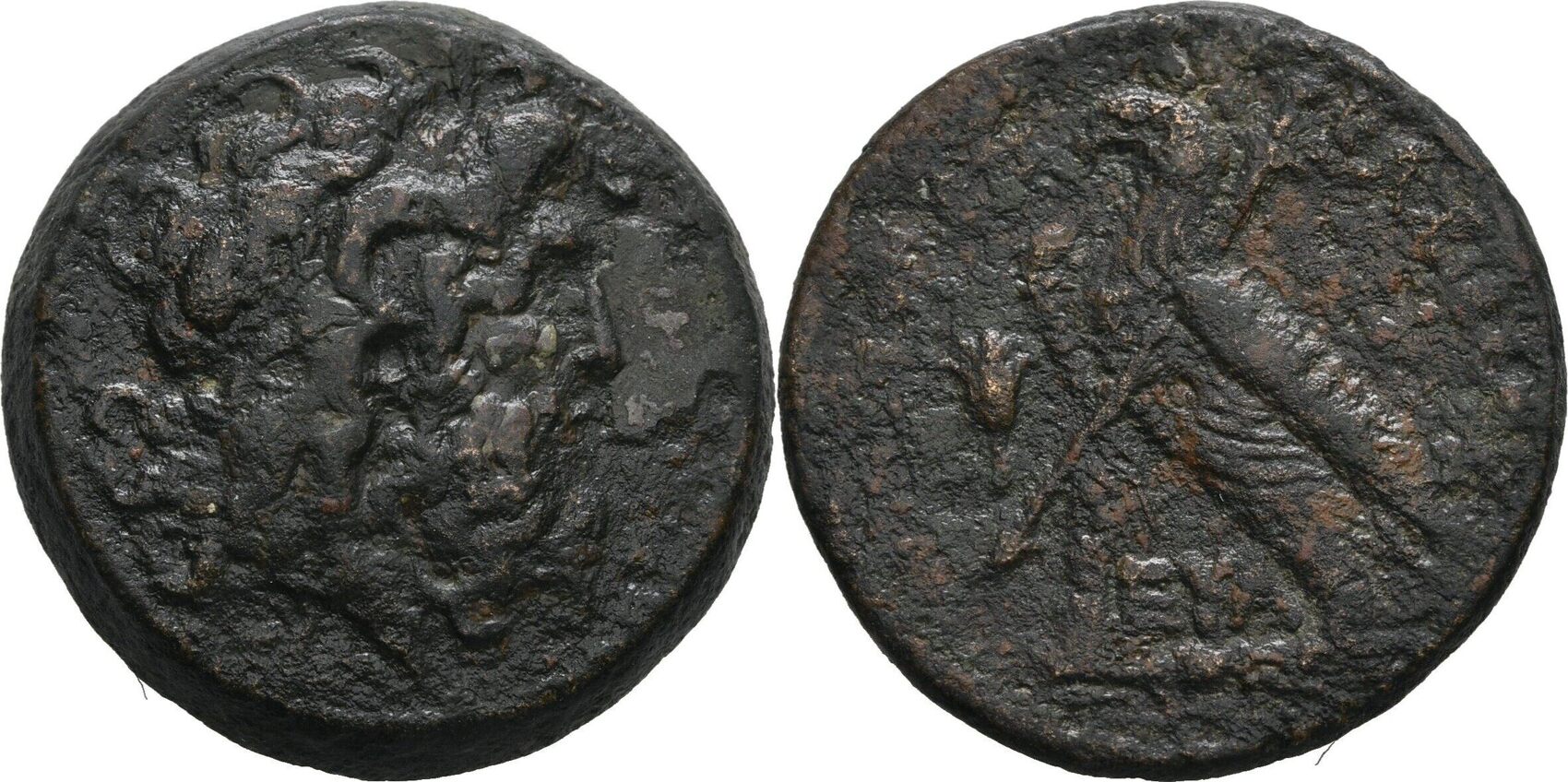 Zypern, Ptolemaic Kings Bronze 176-170 Ptolemy VI Philometor, first reign, 180-164 VF | MA-Shops
