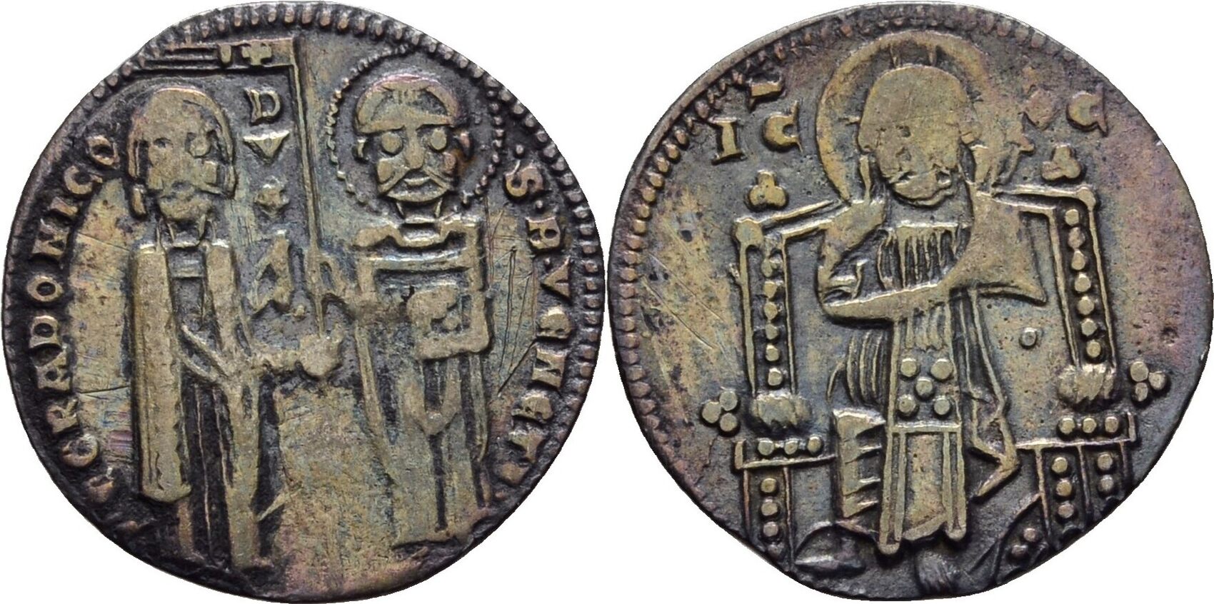 Italien Venedig Grosso Pietro Gradenigo (1289-1311) Kratzer, VF | MA-Shops