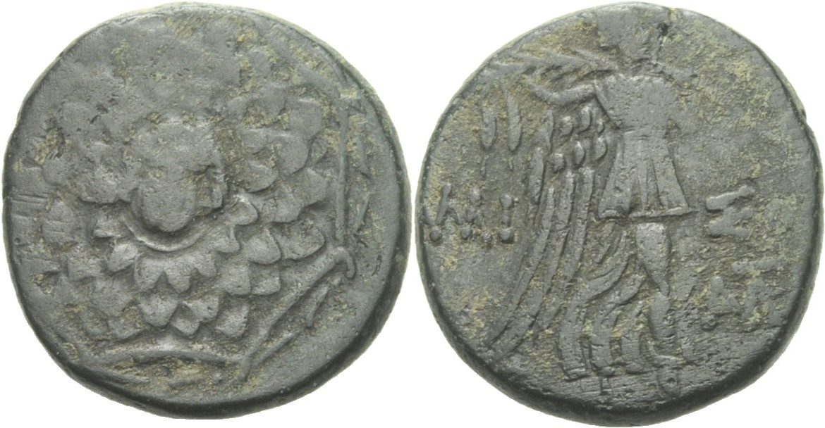 Pontos Amisos Bronze 105 - 80 Mithradates VI. Eupator (120-63 v.Chr ...