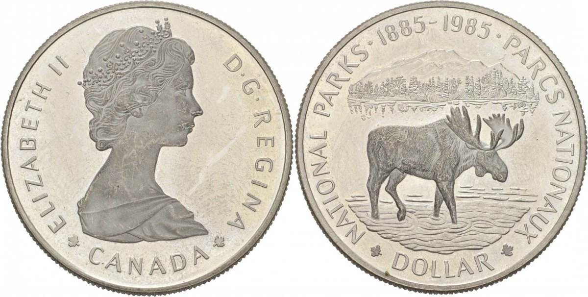 Kanada 1 Dollar 1985 CH UNC | MA-Shops