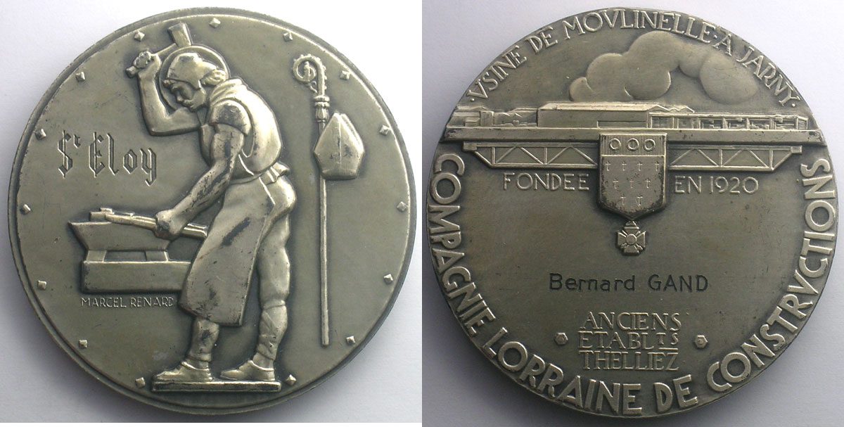 Tokens and Medals Numismatics of Industry Construction métallique ...