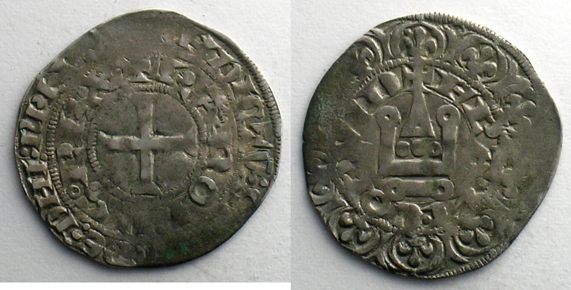 Royal coins of France Charles IV (1322-1328) Duplessy 243 Maille ...