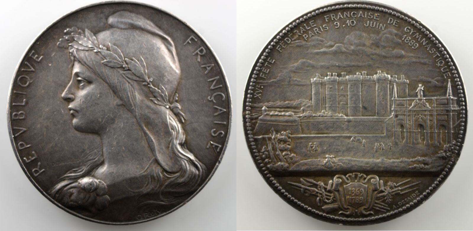 Tokens and Medals Médailles de la Révolution Française Centenaire de la ...