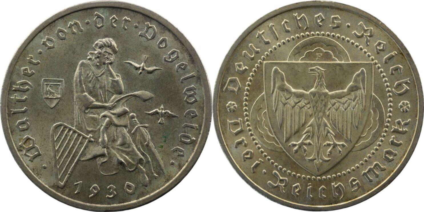 German coins Weimar republic (1919-1933) Commemorative coinage 3 ...