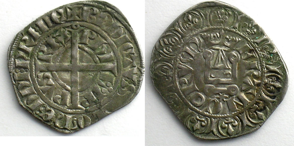 Royal coins of France Philippe VI (1328-1350) Duplessy 262A Gros à la ...