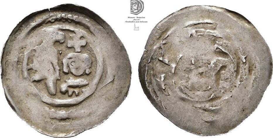 ÖSTERREICH Pfennig 13. Jh. Rudolph v. Habsburg ST. VEIT s.sch | MA-Shops