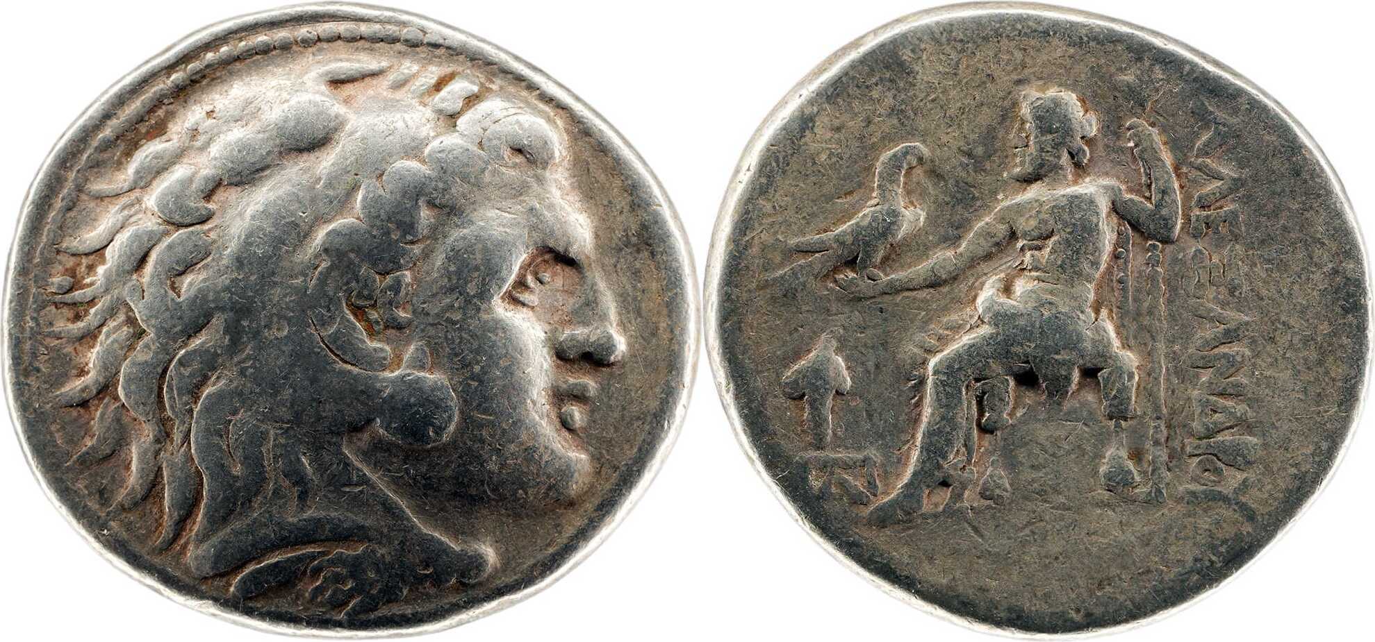 Ancient Greek 280 – 275 BC. Alexander III “The Great” AR Tetradrachm ...