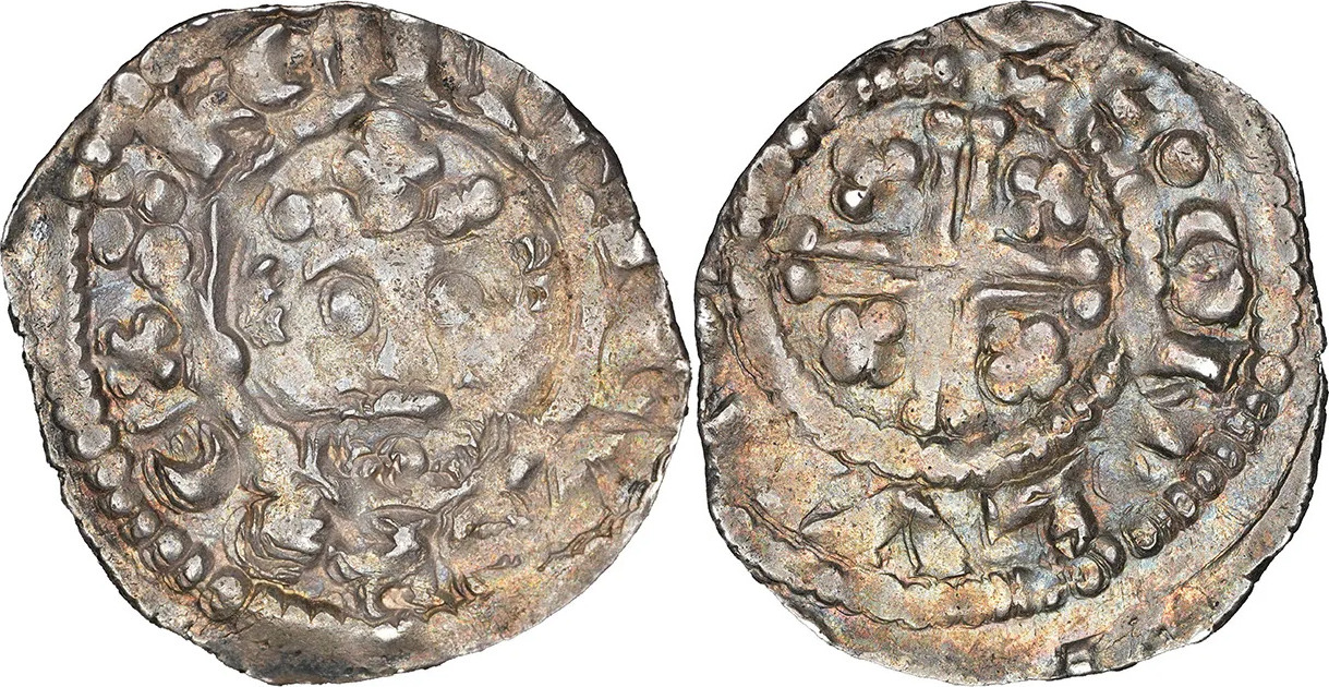 England 1189 – 1199 AD. Richard I “The Lionheart” AR Penny – RAVL ON ...
