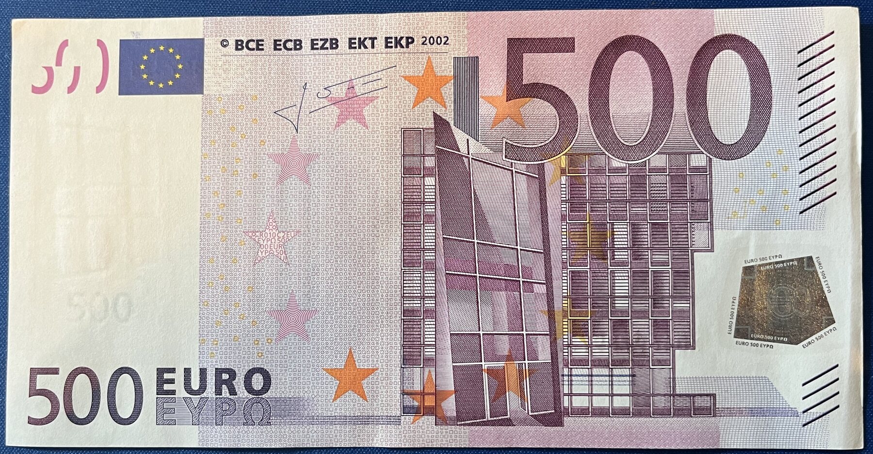 Deutschland BRD 500 Euro 2004 - 2011 500 € Banknote 1. Serie - Moderne ...