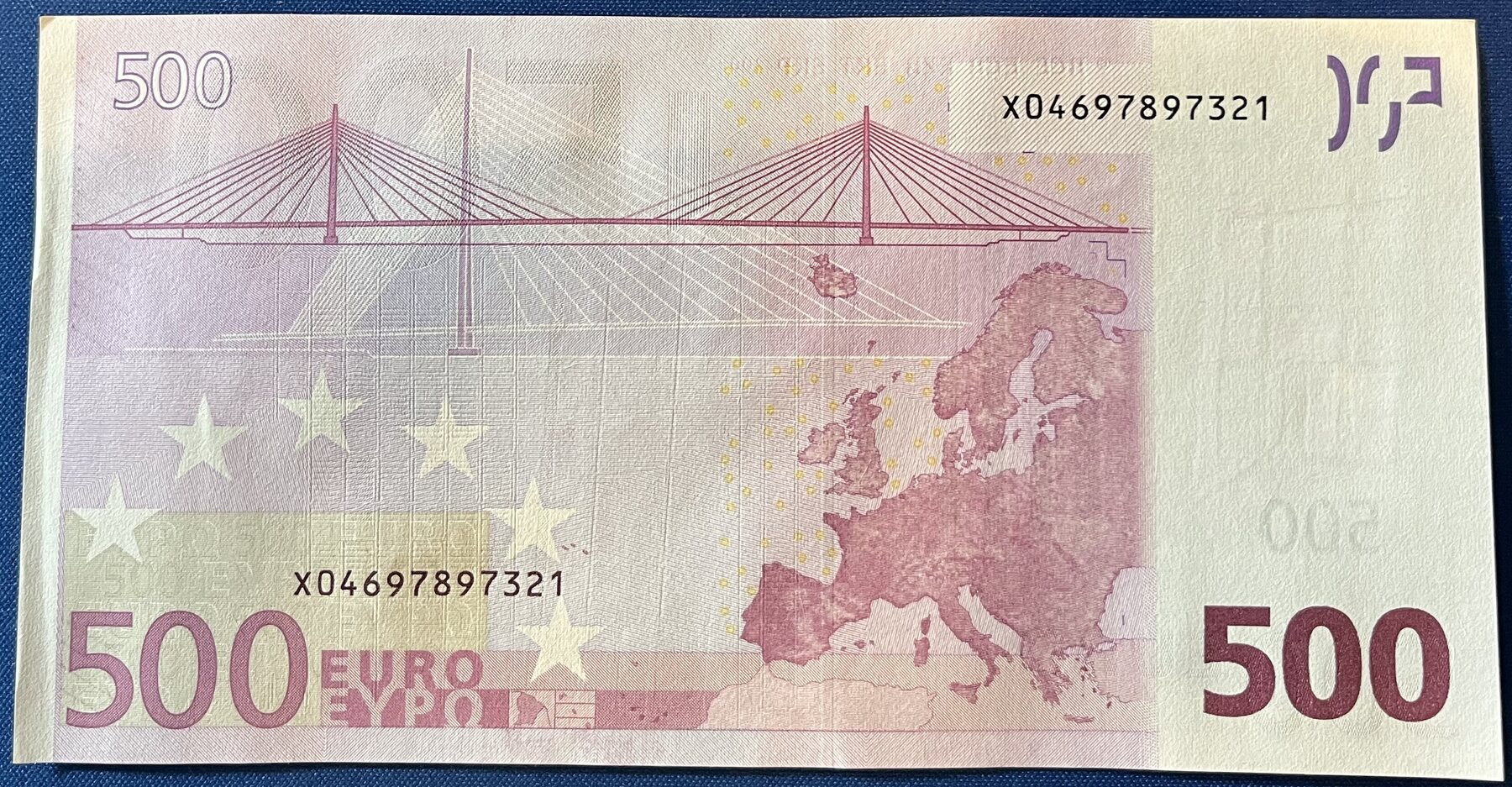 Deutschland BRD 500 Euro 2004 - 2011 500 € Banknote 1. Serie - Moderne ...