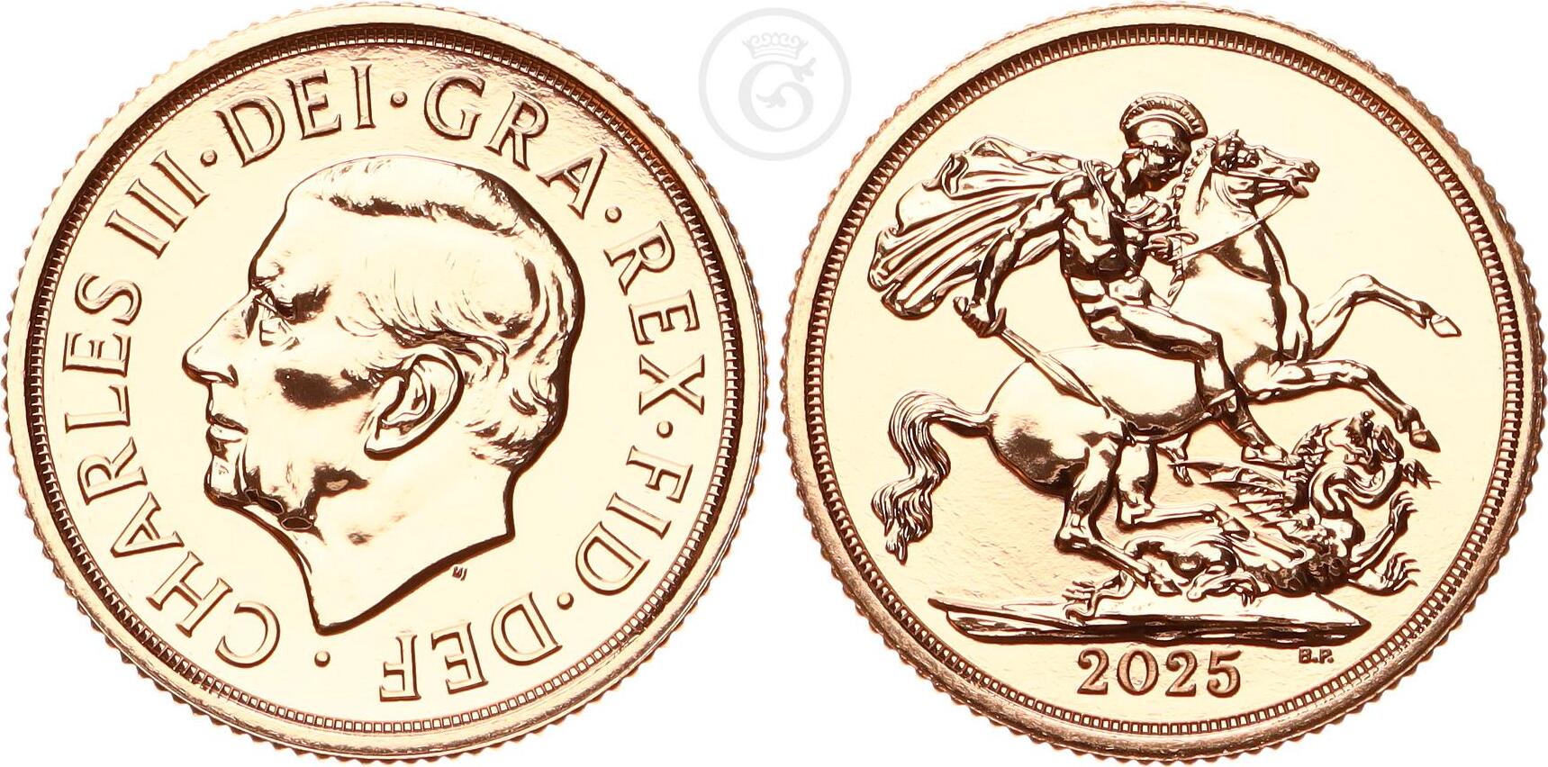 Großbritannien 1 Sovereign 2025 King Charles - London - England - GB ...