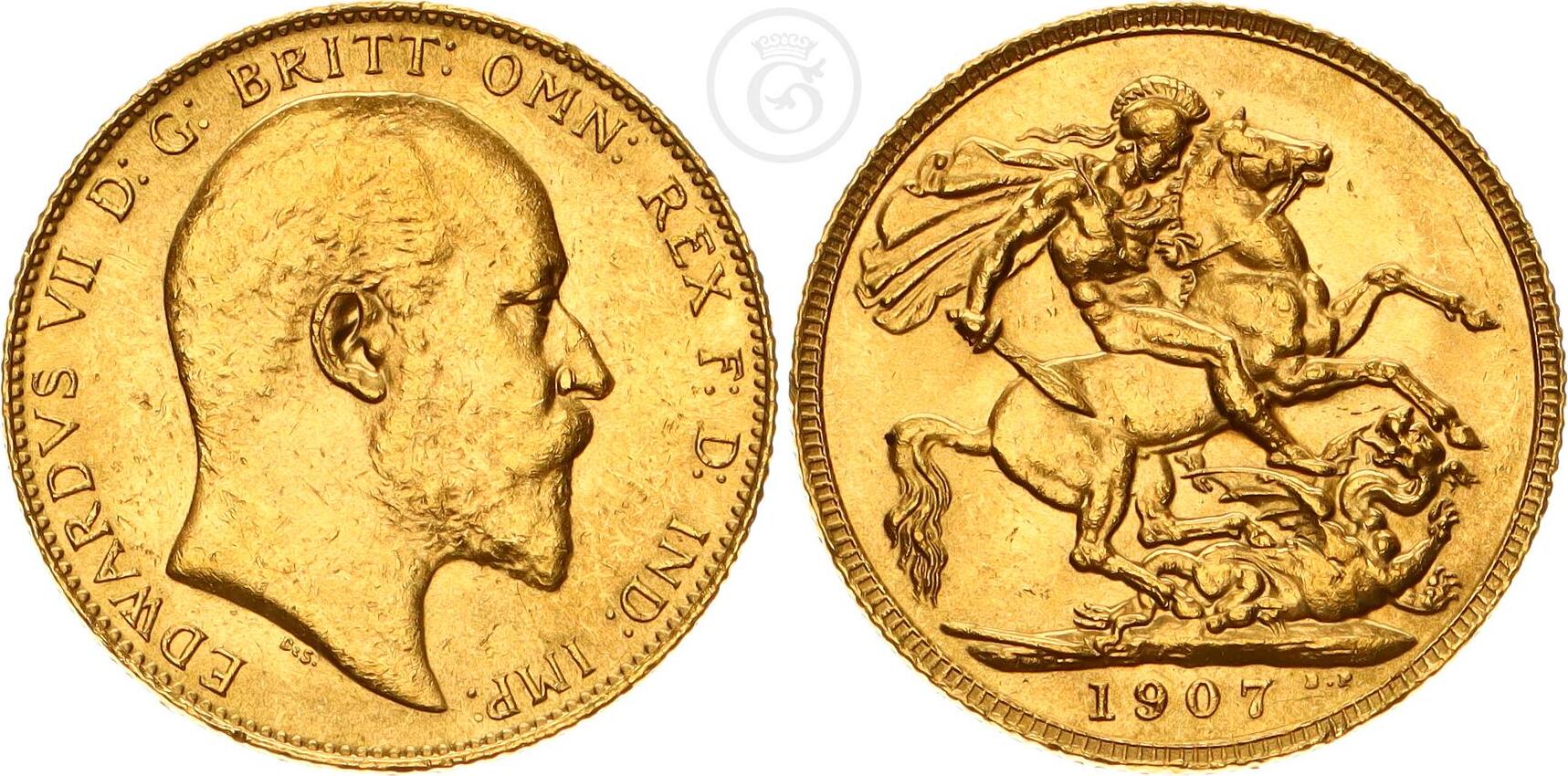 Großbritannien 1 Sovereign 1907 King Edward VII - London - England - GB ...