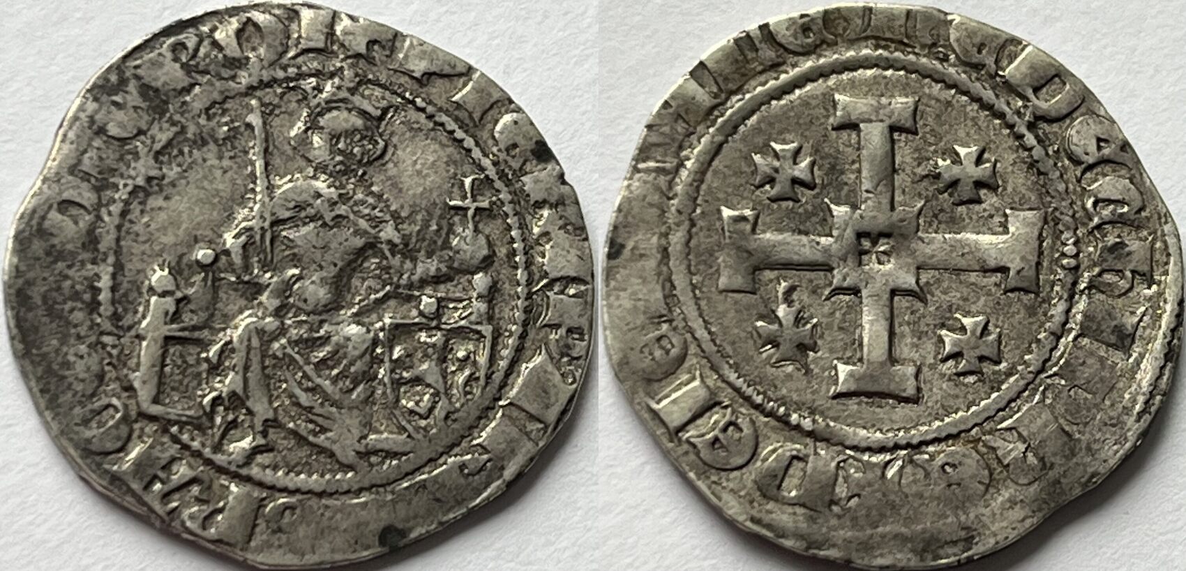 Crusaders Kingdom Cyprus gros grand ND Peter I (1359-1369) VF | MA-Shops