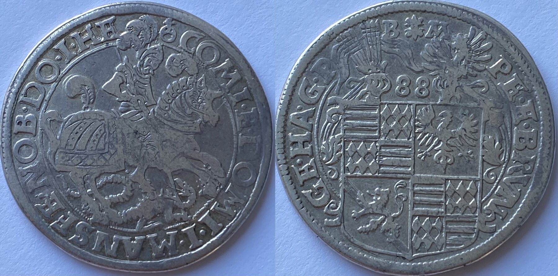 Duitse Staten (Mansfeld) thaler 1588-BM VF | MA-Shops