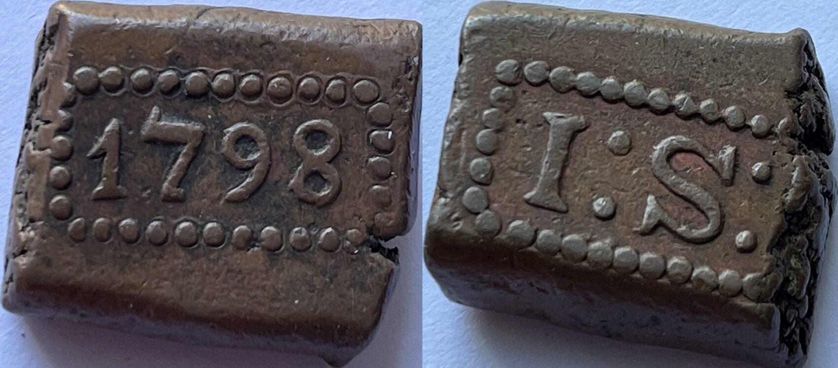 Nederlands-Indië een stuiver bonk 1798 rare XF | MA-Shops