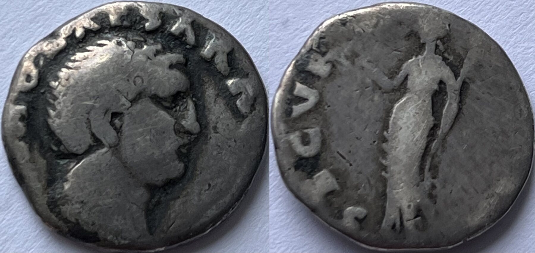 Roman Empire denarius ND (69 AD) very rare coin from Otho! F | MA-Shops