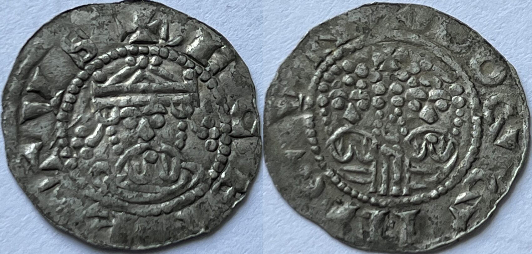 Graafschap Friesland (Dokkum) denier of penning ZJ Egbert II (1068-1090 ...