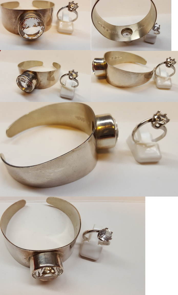 Schweden Designer Armreif 925 er Silber BeH Bengt Hallberg 925er Silber ...