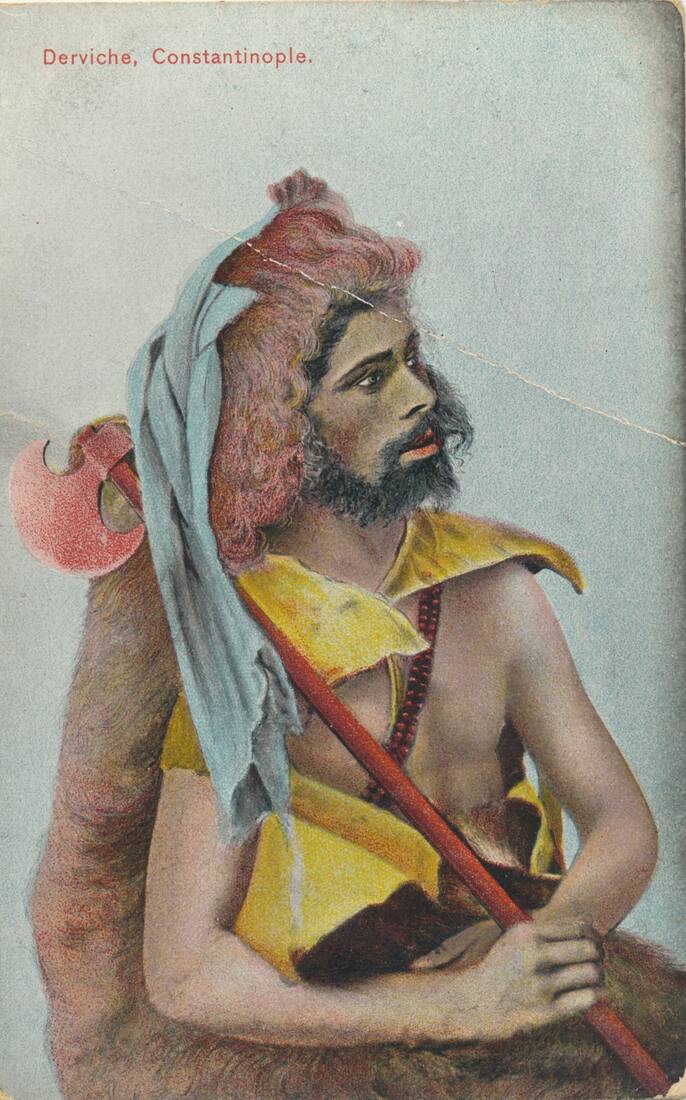 Türkei AK Constantinople Derwisch Dervis Türkiye Istanbul | MA-Shops