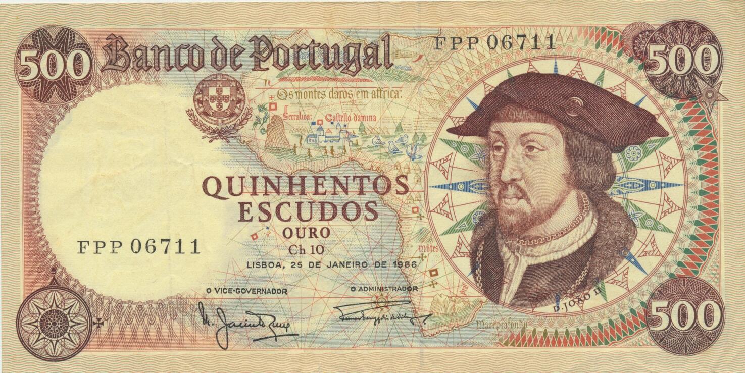 500 ESCUDOS 1966 Banco de Portugal | MA-Shops