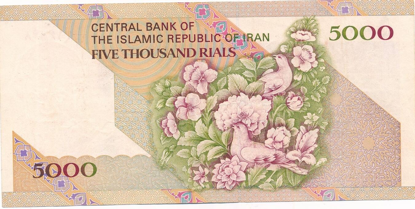 Iran 5000 Rials o.D. (1993-) Geldschein Banknote EF | MA-Shops