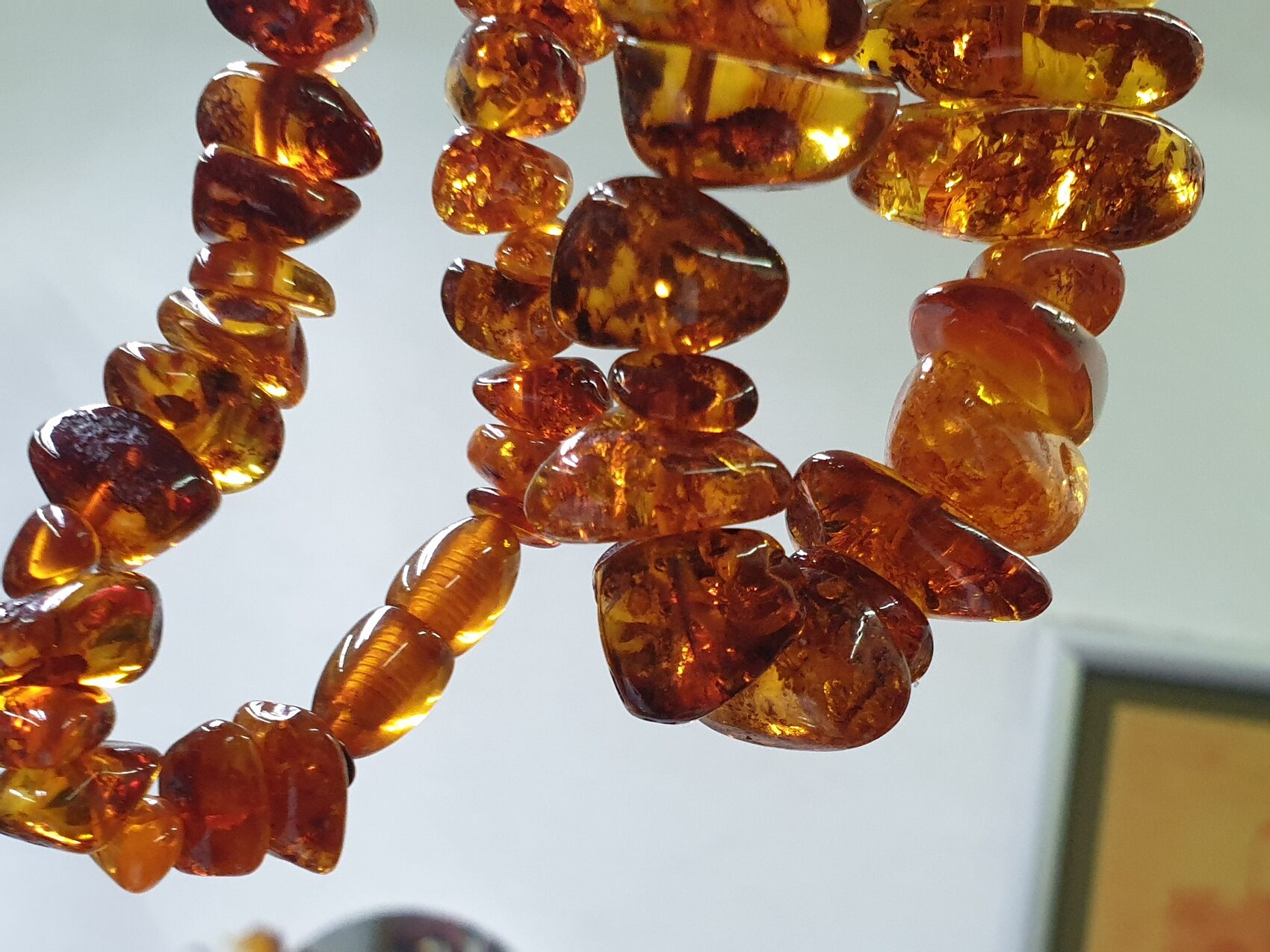 Bernsteindekoration Tiermuster 10x7.5cm Bernstein Insekten Dekoration ...