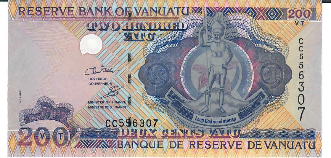 Vanuatu 200 Vatu o.D.(1995) Banknote Geldschein unc | MA-Shops