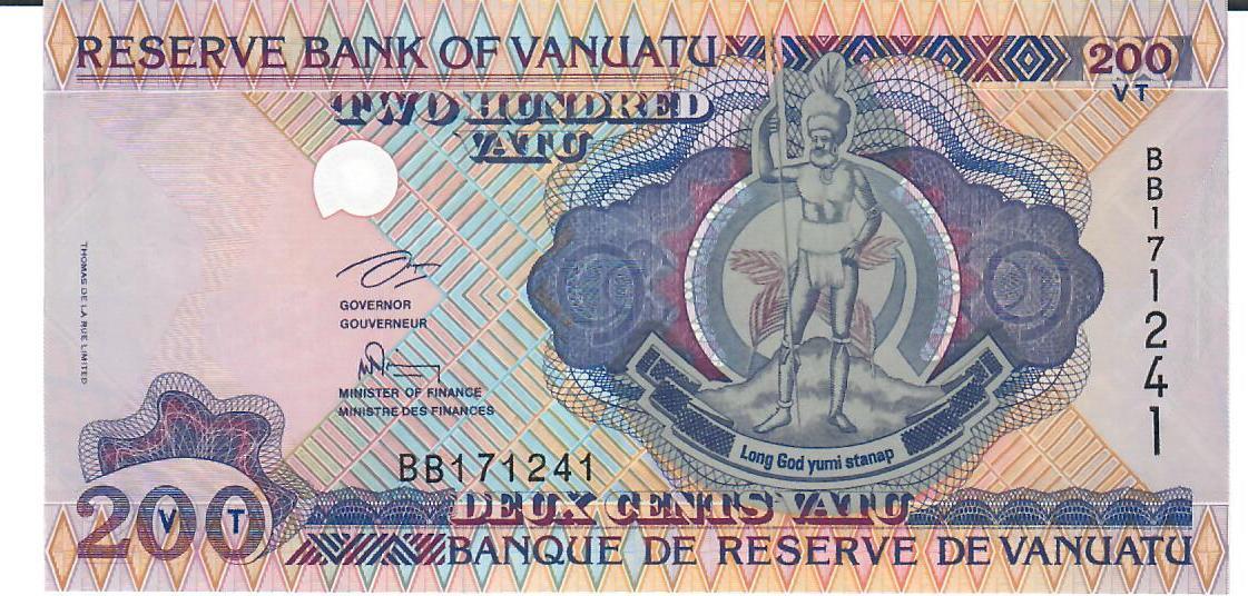 Vanuatu 200 Vatu o.D.(1995) Banknote Geldschein unc | MA-Shops