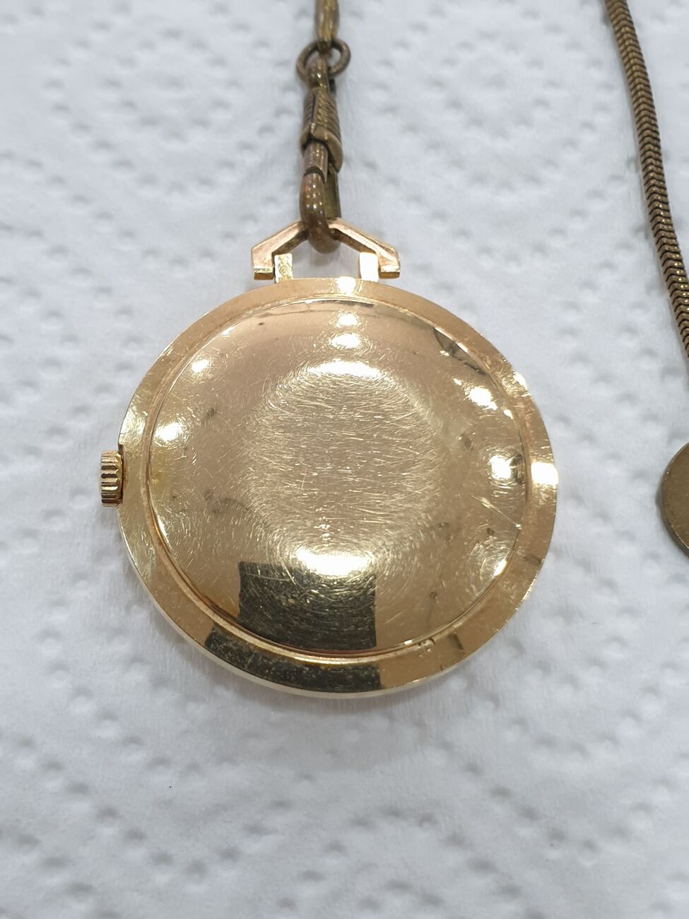 Mechanische Taschenuhr vintage Uhr Isoma Taschenuhr mit Kette ...