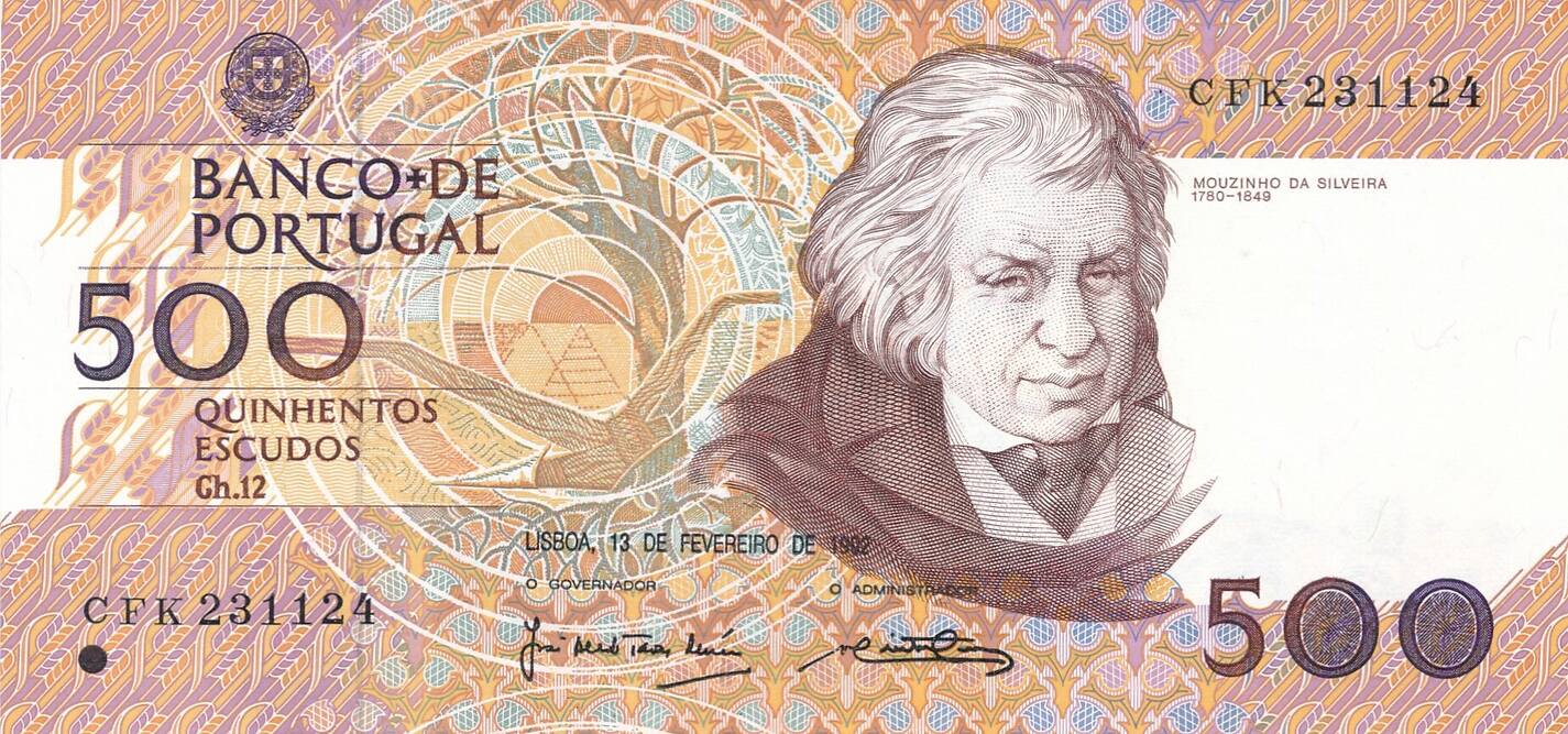 Portugal 500 Escudos 1989 Banknote unc- | MA-Shops