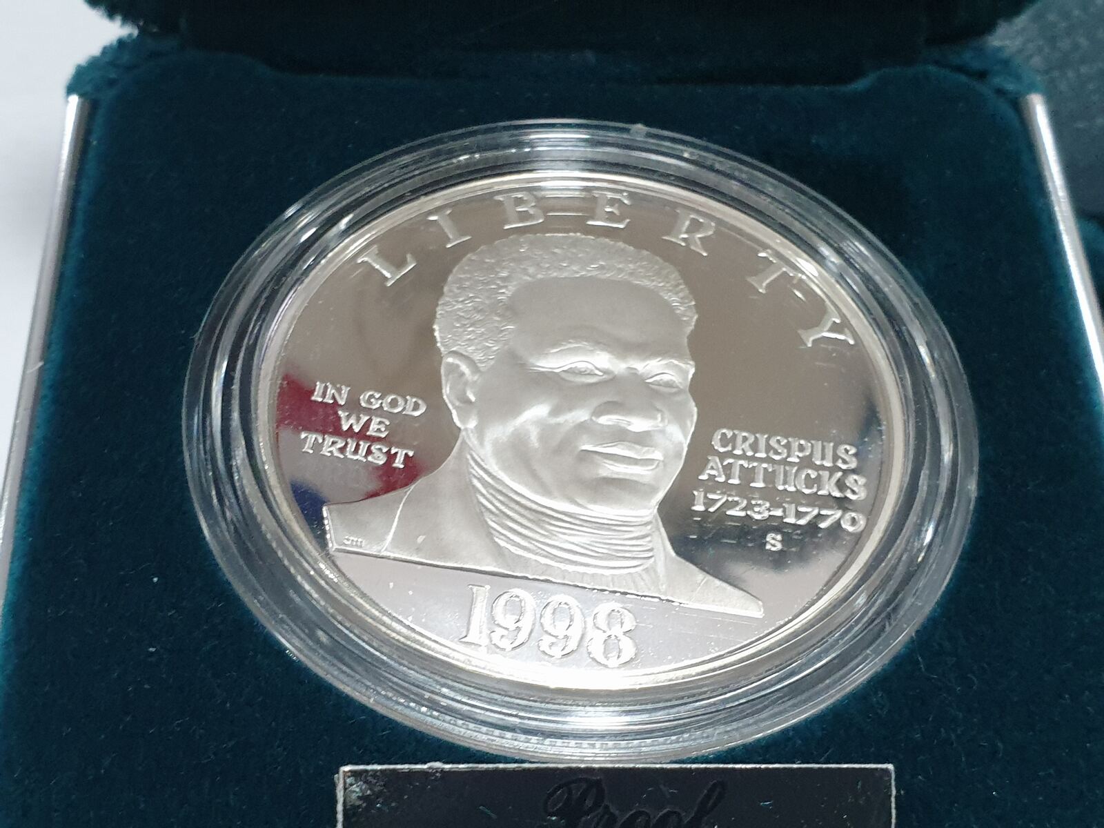 USA - Vereinigte Staaten v. Amerika $ 1 Dollar Commemorative coin 1998 ...