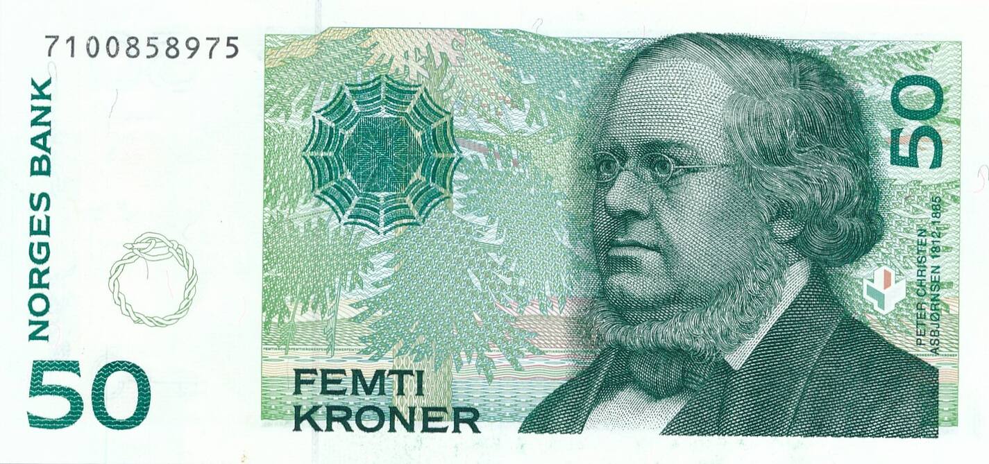 Norwegen 50 Kroner Kronen 1996 Femti Kroner, Norges Bank unc | MA-Shops