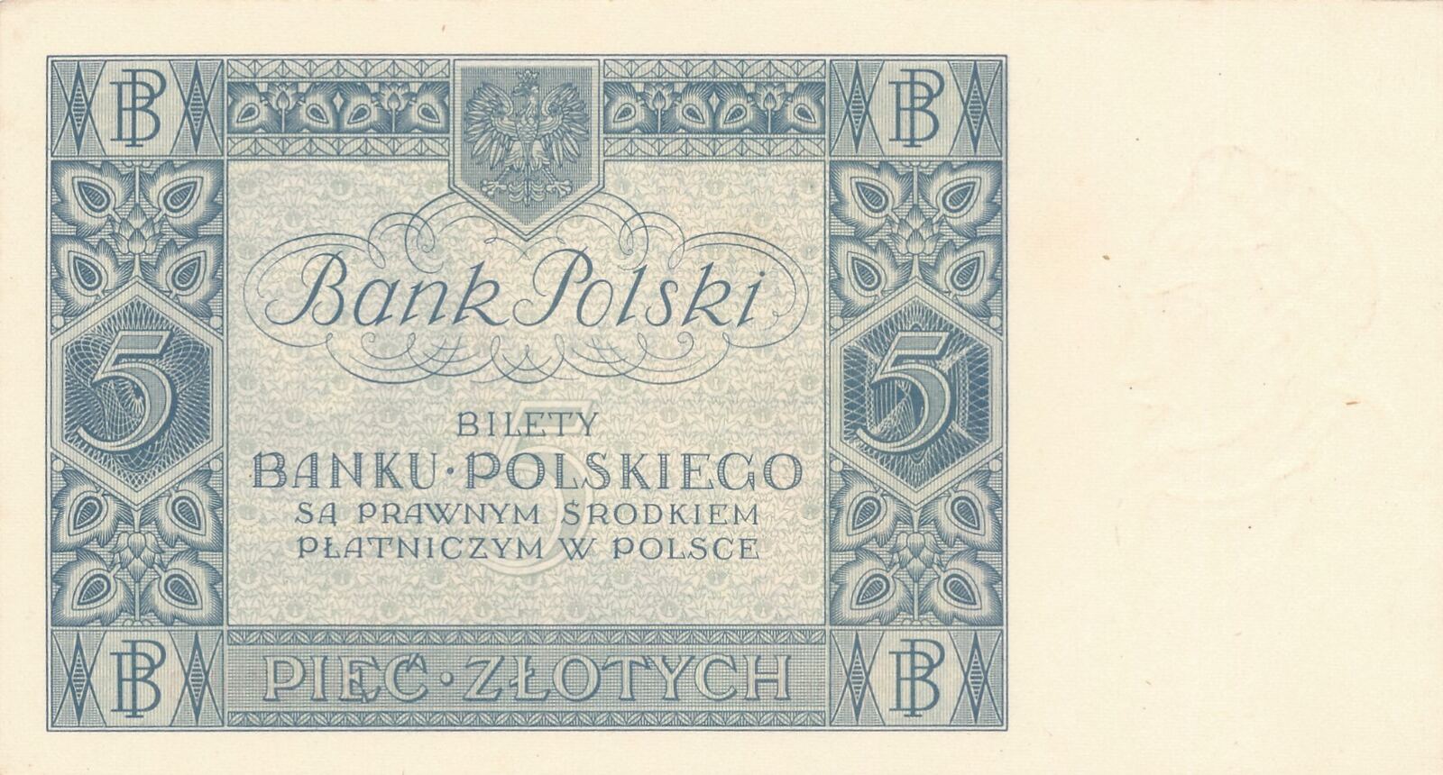 Polen 5 Zloty Zlotych 1930 unc | MA-Shops