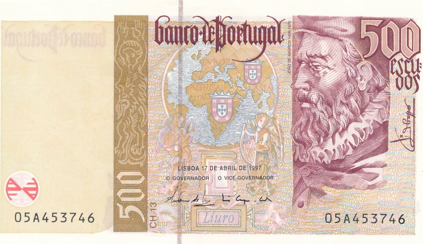 Portugal 500 Escudos 1997 unc | MA-Shops