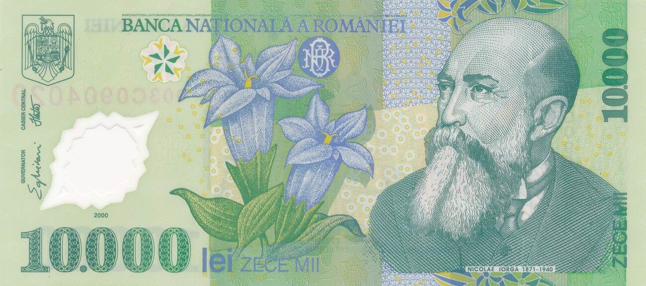 Rumänien 10000 Lei 2000 Romaniei - Zece Mii Lei unc | MA-Shops