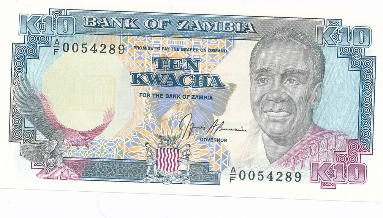 Sambia 10 Kwacha Banknote UNC | MA-Shops