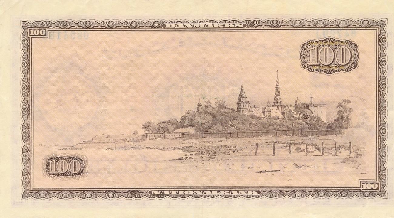 D nemark 100 Kroner 1970 Geldschein Banknote Danmark Hundrede Kroner VF d-nemark-100-kroner-1970-geldschein-banknote-danmark-hundrede-kroner-vf