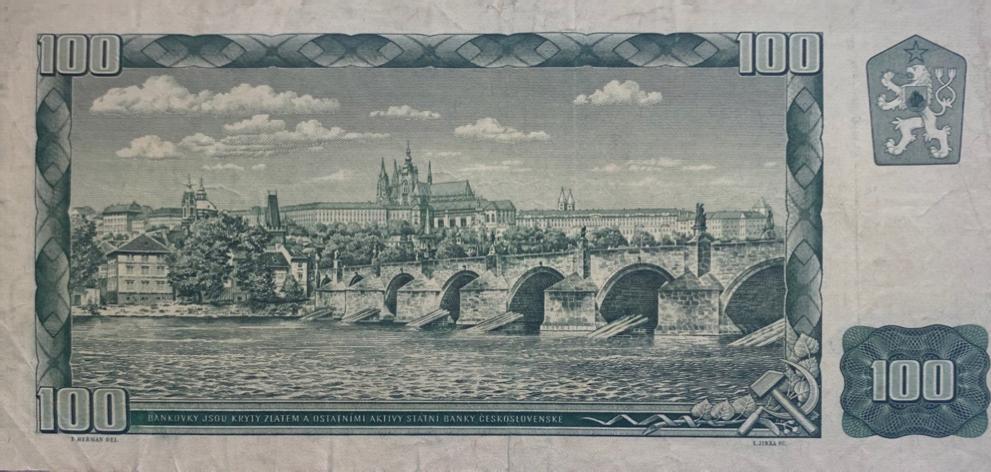 Tschechoslowakei 100 Korun 1961 EF | MA-Shops